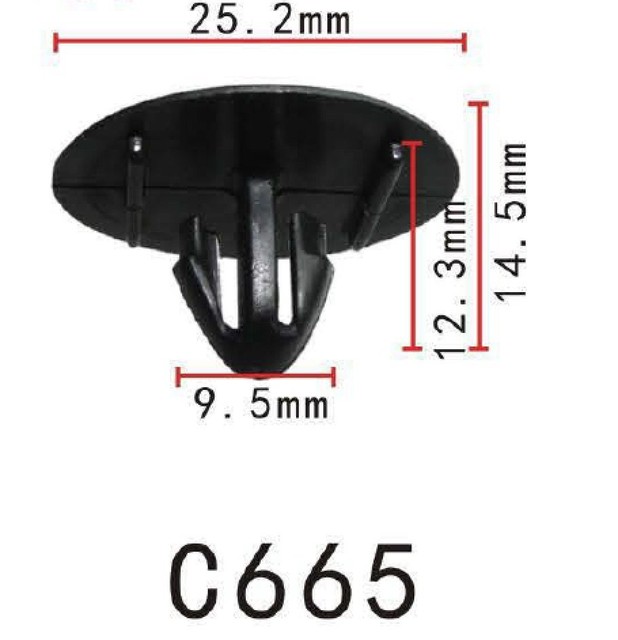 5pcs Fit Toyota Lexus Nylon Hood Insulation Fastener Retainer Clip ...