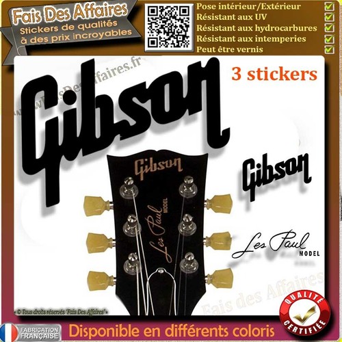 Gibson Les Paul Logo Decal