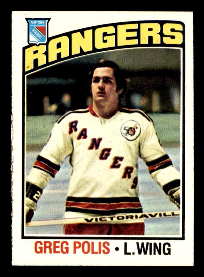 1976 Topps Hockey #117 Greg Polis EX *d2 | eBay
