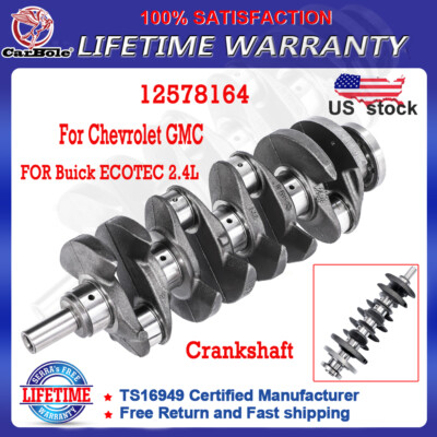 Crankshaft 12578164 STD Size For GM Chevrolet GMC Buick ECOTEC 2.4L ...