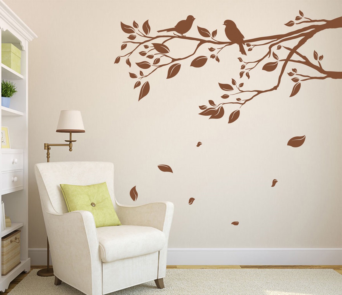 Tree Wall Decal With Birds