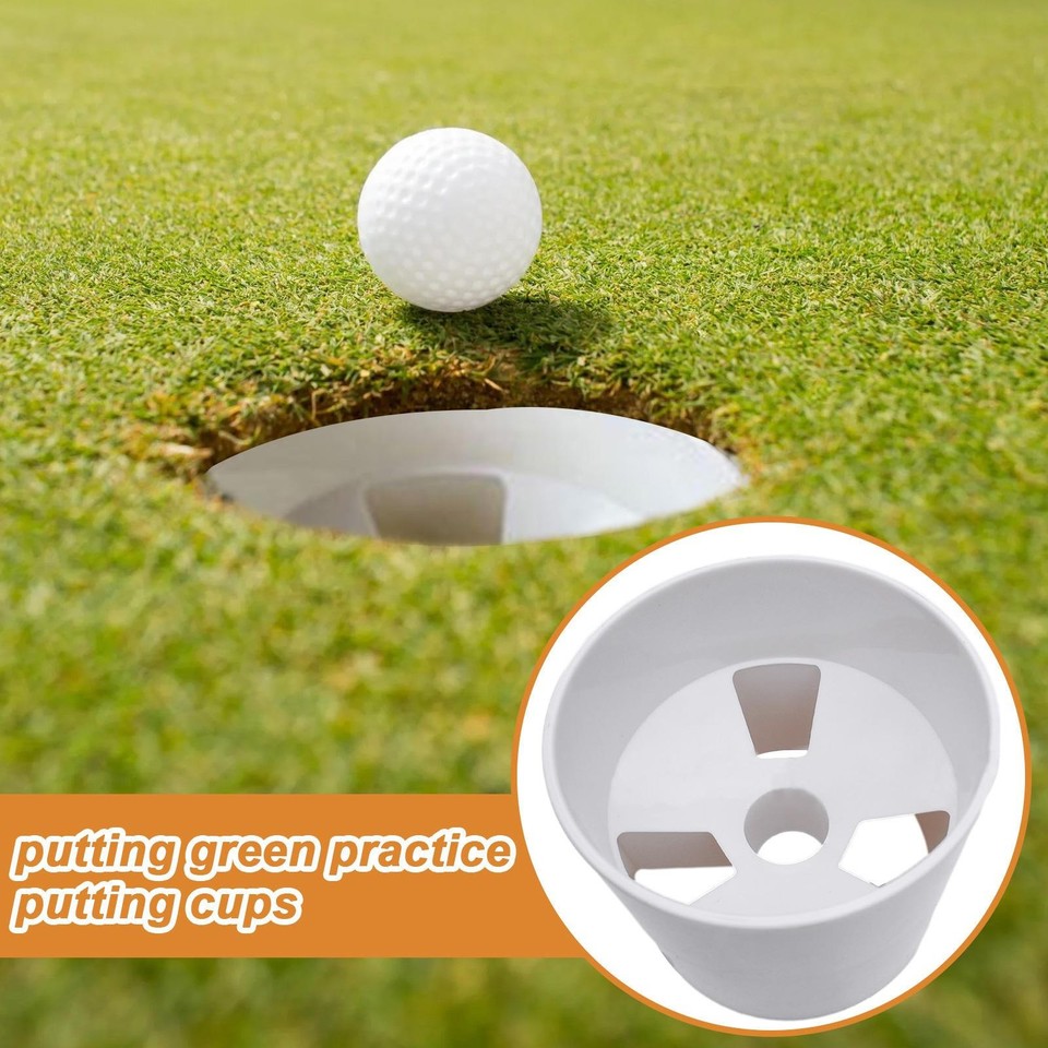 Golf Hole Cup For Backyard Practice Putting Green Fit All-Direction | eBay