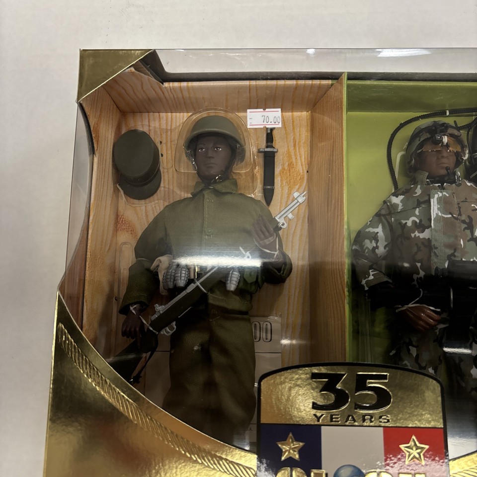 GI Joe 1964 GI Joe & Land Warrior African American GI Joe 35 years 12 ...