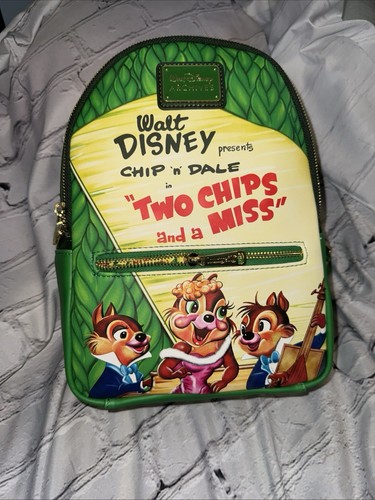 Loungefly Walt Disney Chip N Dale Backpack EXCLUSIVE Clarice Chipmunk ...