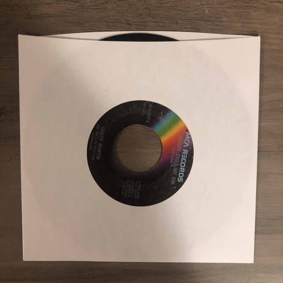 8 Country 45 vinyl record Eddy Arnold Jimmy Elledge Jerry Wallace Grady ...