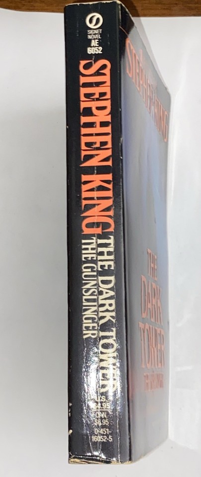 1st Signet Ed 1st Print The Dark Tower The Gunslinger Stephen King July ...