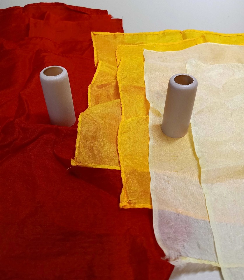 Color Changing Handkerchief Magic Trick, 2 Dye Tubes and 9 Silk Lot | eBay