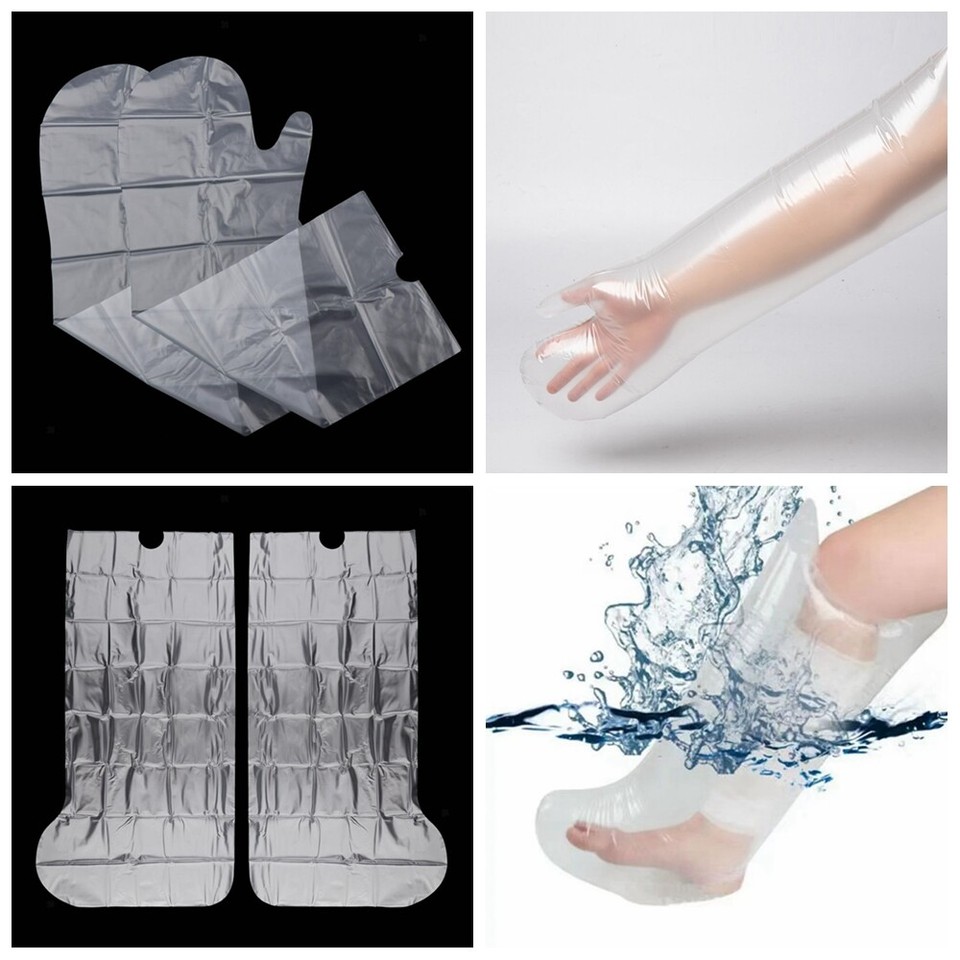 Waterproof Arm Hand Leg Shower Boot Cast Cover for Adult Bandage ...