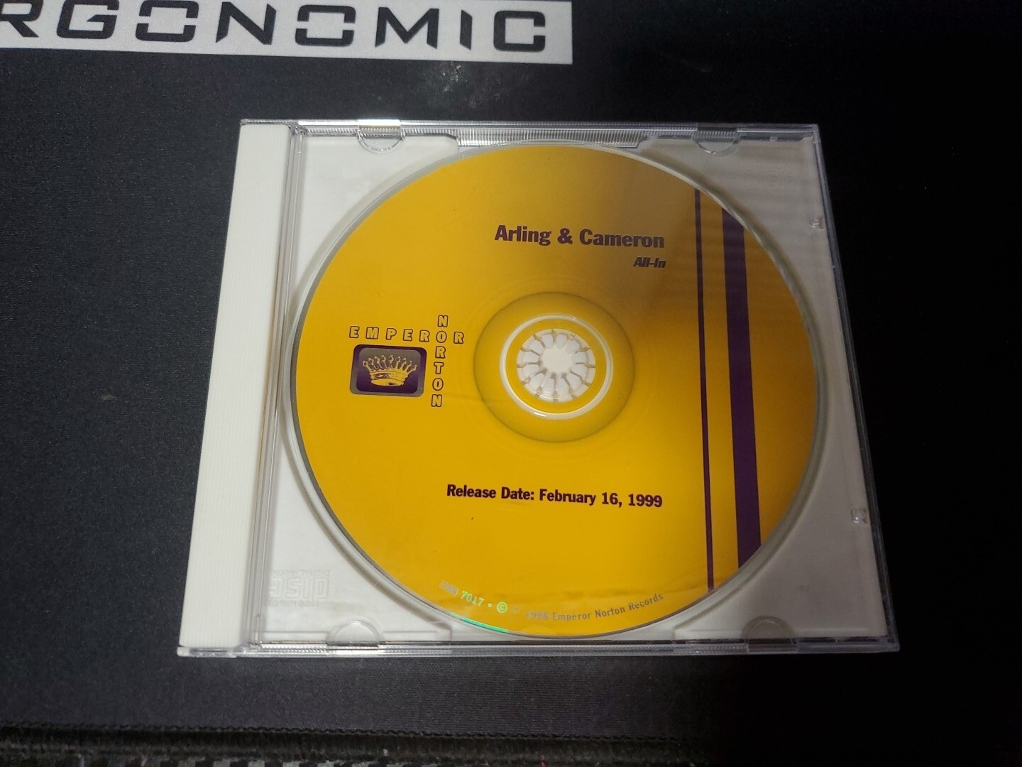 All-In by Arling & Cameron (CD, Feb-1999, Emperor Norton) 607217701722 ...