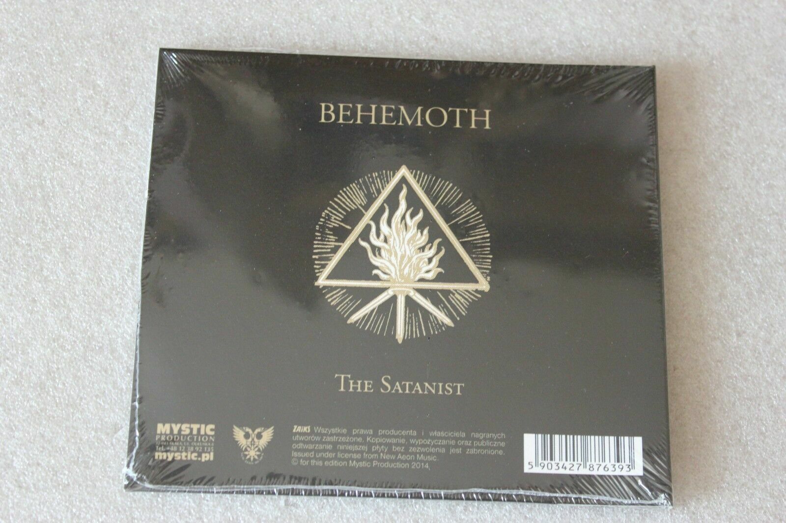 Behemoth The Satanist Cover