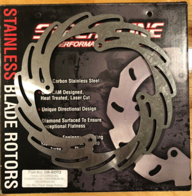 Streamline Blade Brake Rotor Disc Rear Cr125 02-06 Cr250r 02-06 Cr450r ...