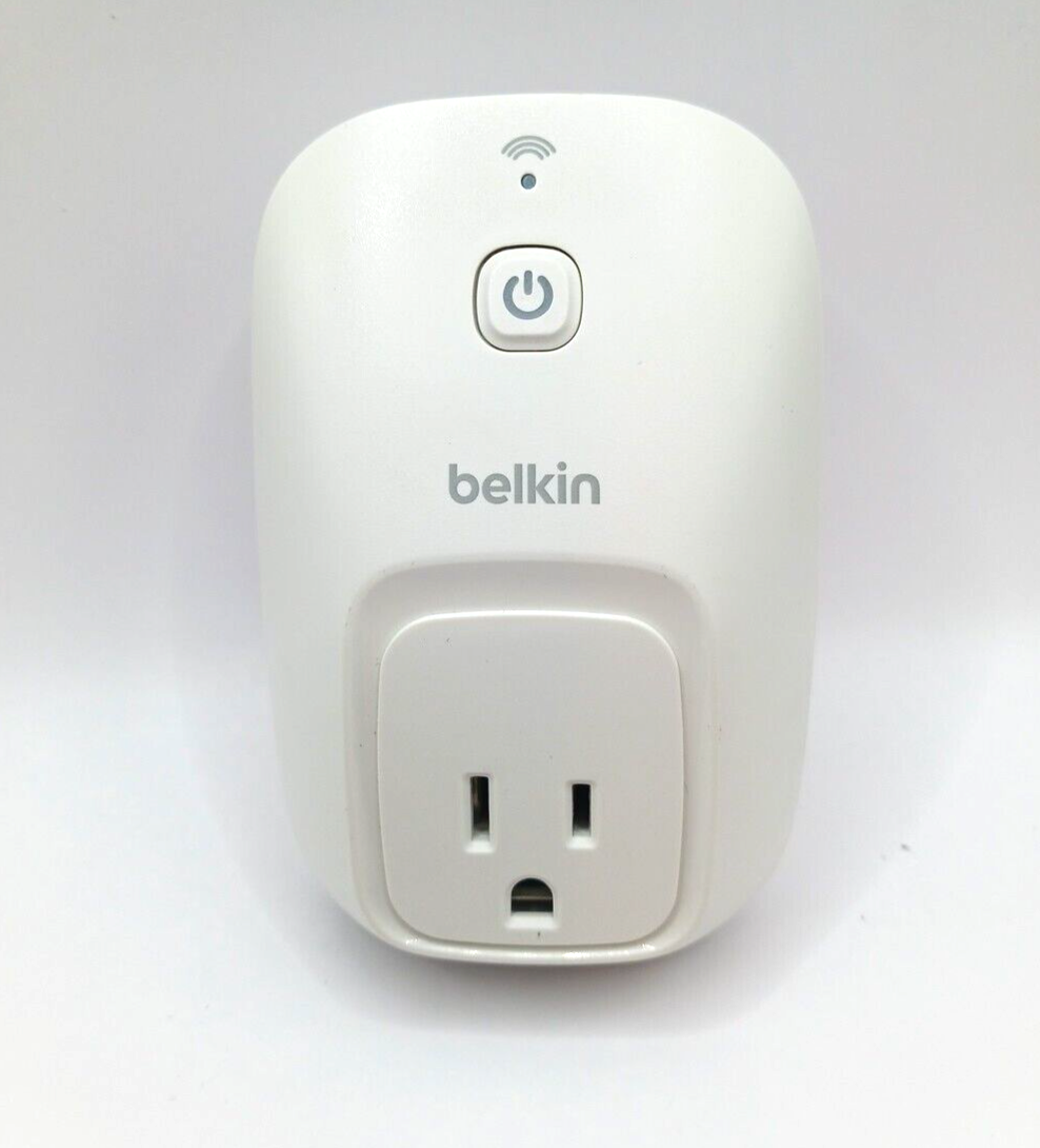 Belkin WeMo Switch Plug F7C027 Wi-Fi WeMo Smart Switch Tested White ...