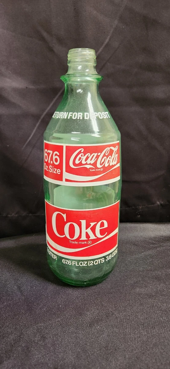 2 Liter Glass Coke Bottle
