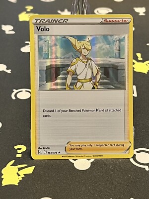 ⚪ Volo - SWSH11: Lost Origin, 169/196, Holo Rare, Pokemon TCG, Near ...