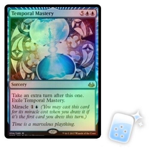 Foil Temporal Mastery M/NM Magic: The Gathering MTG Modern Masters 2017 ...