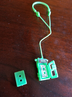 Vintage Barbie Walkman green Cassette Player Headphones | eBay