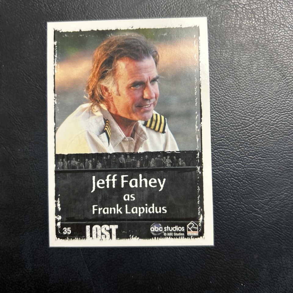 Jb18 Lost Archives 2010 Rittenhouse #35 Jeff Fahey Frank Lapidus | eBay