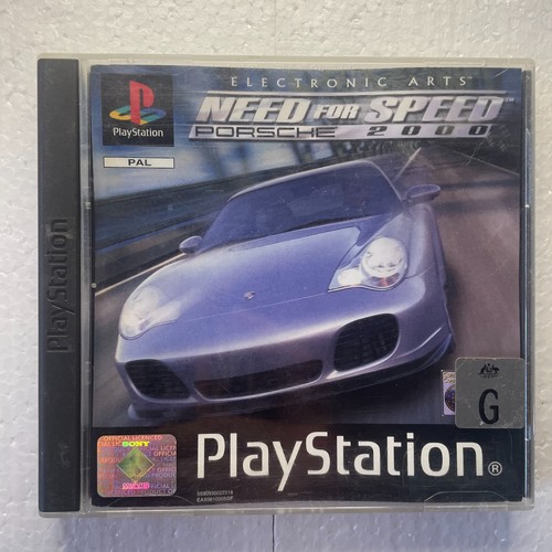 Need for Speed Porsche 2000 Sony Playstation 1 PS1 PSX PAL Game ...