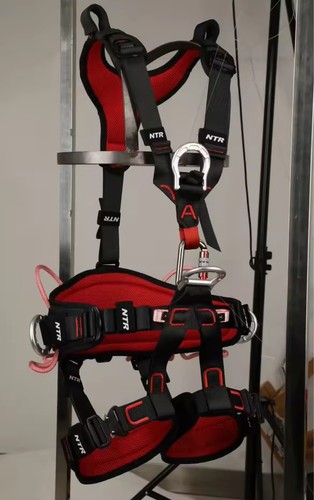 Rope Access Full Body Harness Rescue Fall Arrest Caving Aid Climbing ...