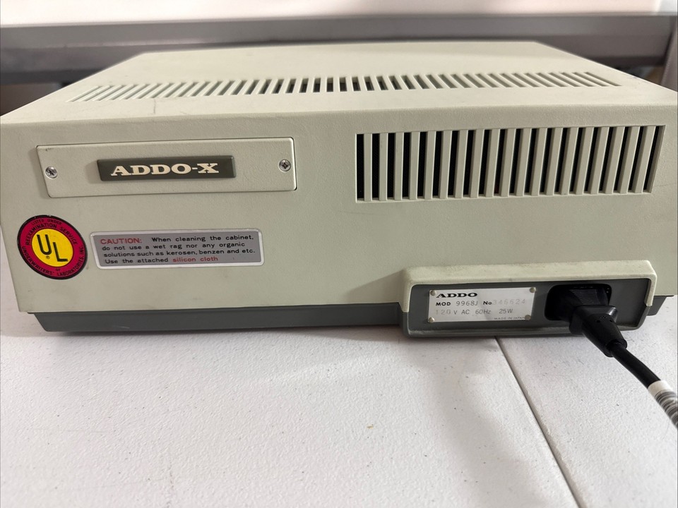WORKING Vintage 1960s ADDO-X Adding Machine Model 9968J | eBay