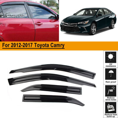 Window Visor Vent Rain Guard Door Sun Visor Shade For Toyota Camry 2012 ...