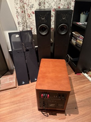 Focal Speakers Daline 3.1 + SW 27 Subwoofer France JMlab Tower ...