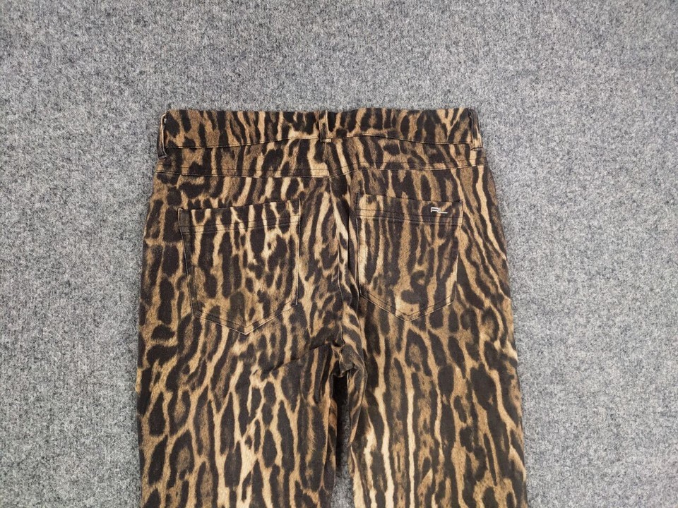 Polo Golf Ralph Lauren Design Leopard Pattern Womens Slim pants | eBay