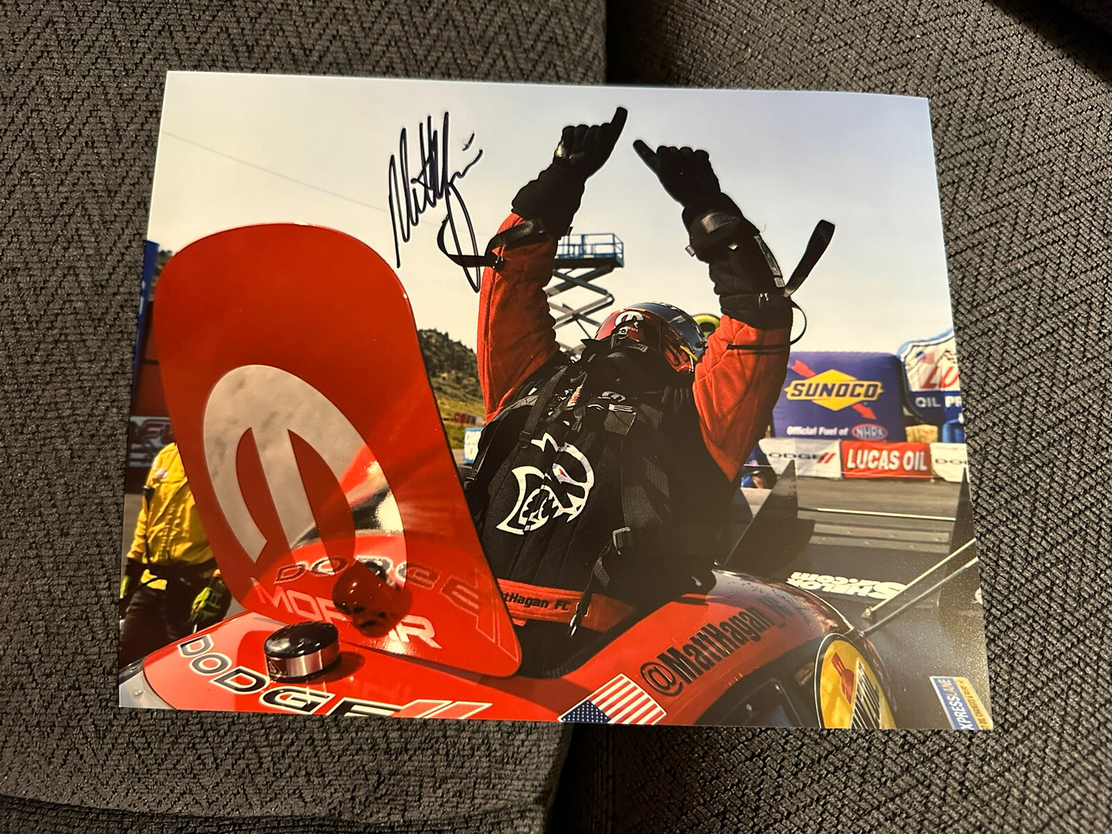 Matt Hagan Signed 8 X 10 Photo Nhra Drag Racing Autographed | eBay