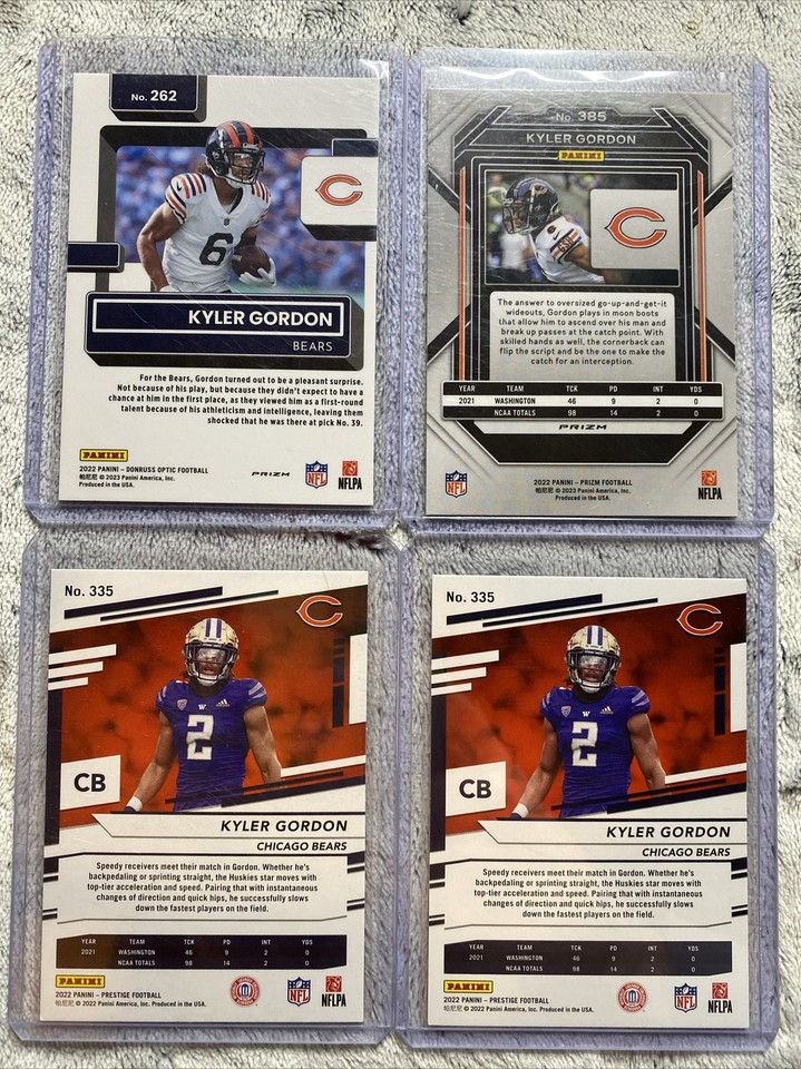 Kyler Gordon Trading Card Lot | eBay