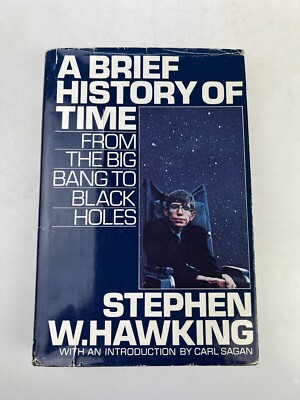 A Brief History of Time Stephen W. Hawking 1st Printing | eBay