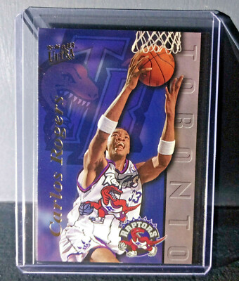 1995-96 Carlos Rogers Fleer Ultra #251 Raptors Expansion Team ...