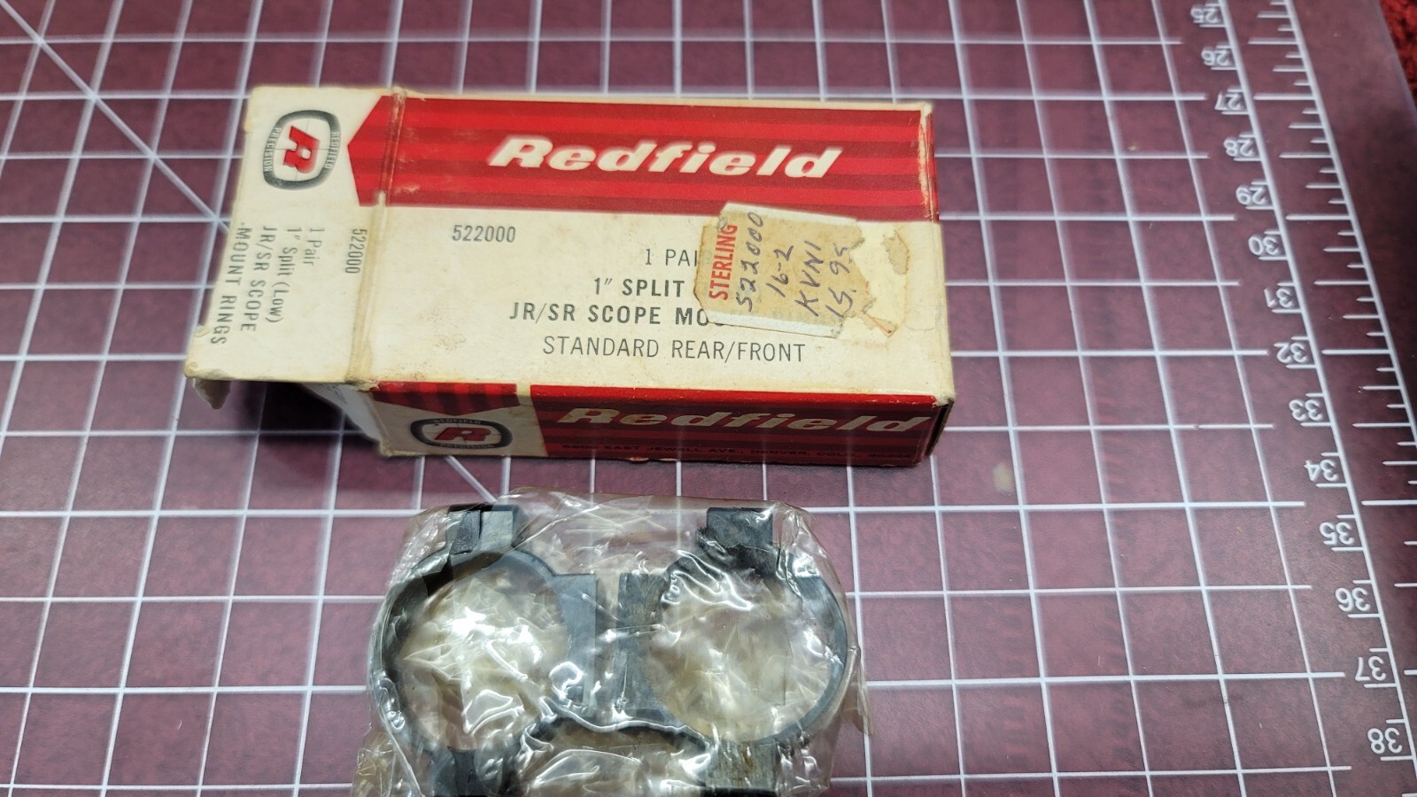 Redfield Rings & Bases for Various Rifle / Pistols Old New Stock Made ...