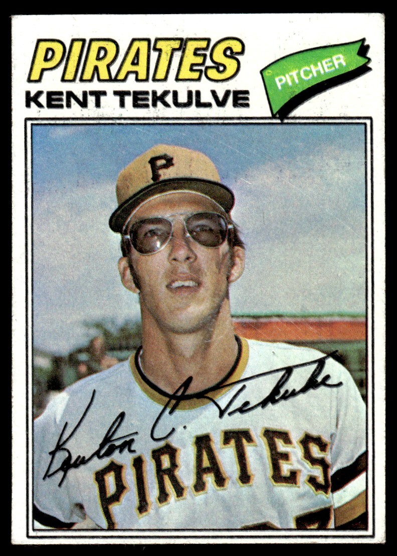 1977 Topps Baseball Kent Tekulve Pittsburgh Pirates #374 VG-EX | eBay
