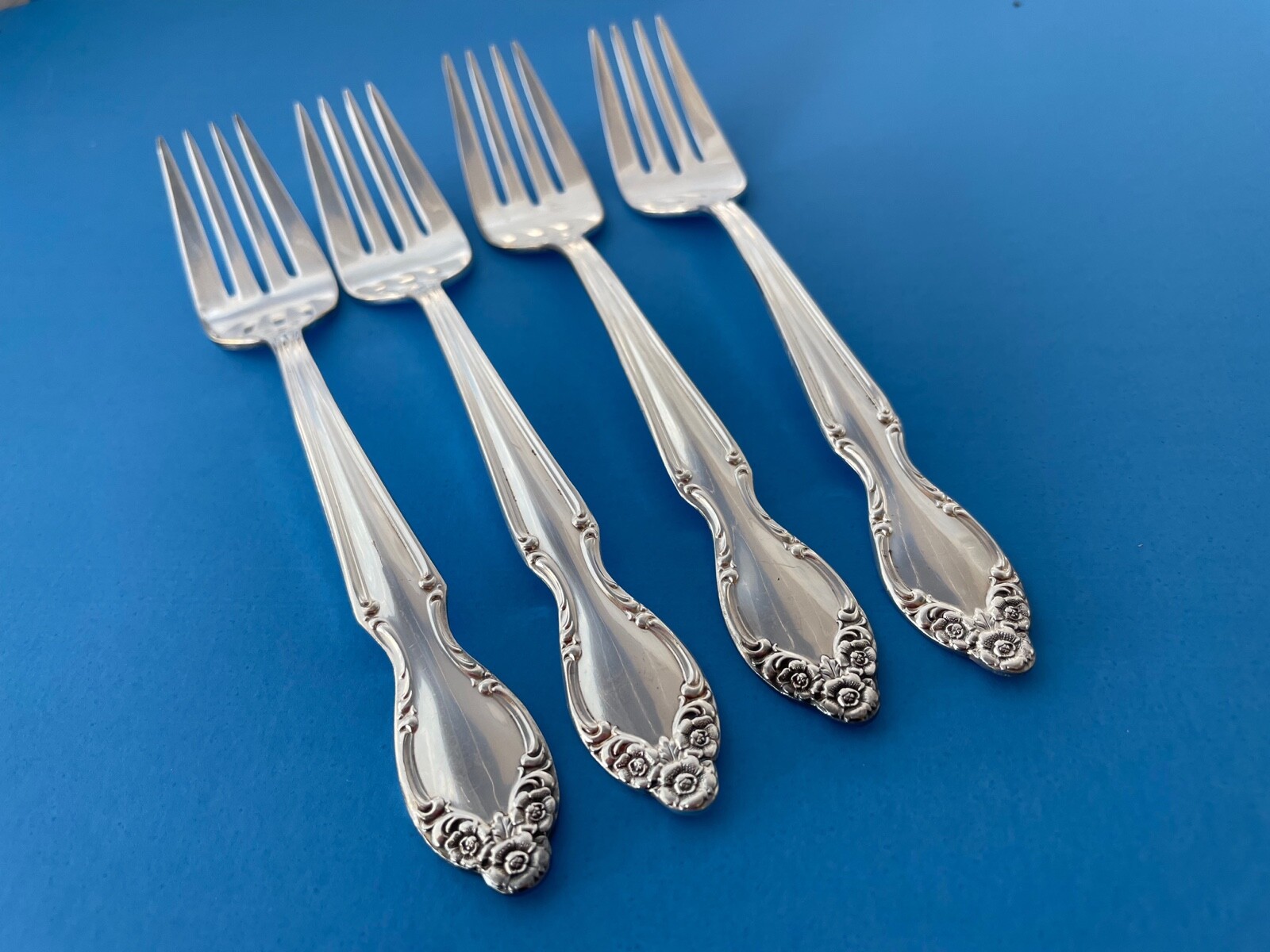 WOODLAND ROSE/ aka LADY DENSMORE, BASQUE ROSE Wm Rogers Silverplate ...