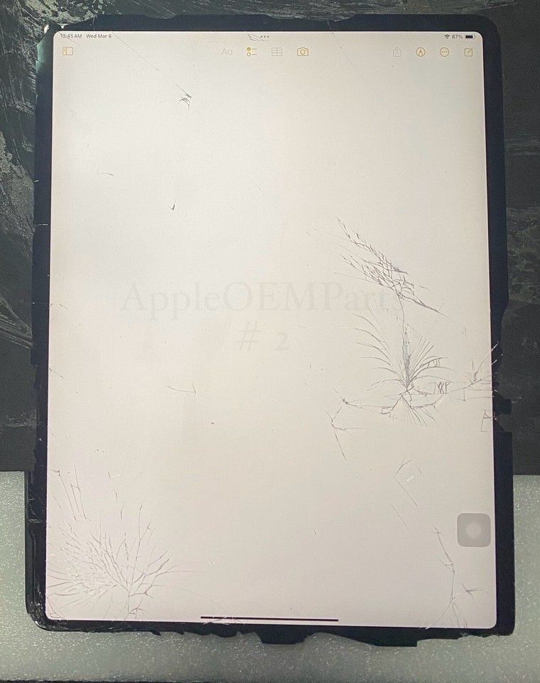 (SHATTERED) Apple OEM Original iPad Pro 12.9 3rd & 4th Display A2014 ...