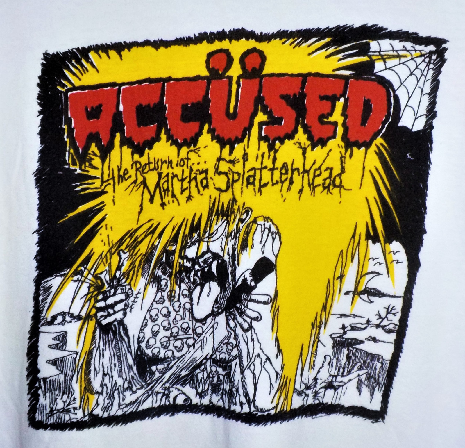 VINTAGE 1980s THE ACCUSED THRASH METAL HARDCORE PUNK … - Gem