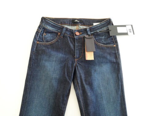 Phard Crissy 3 Denim Basic Pant Jeans Damen Bügelfalte Schlag Blau W27 ...