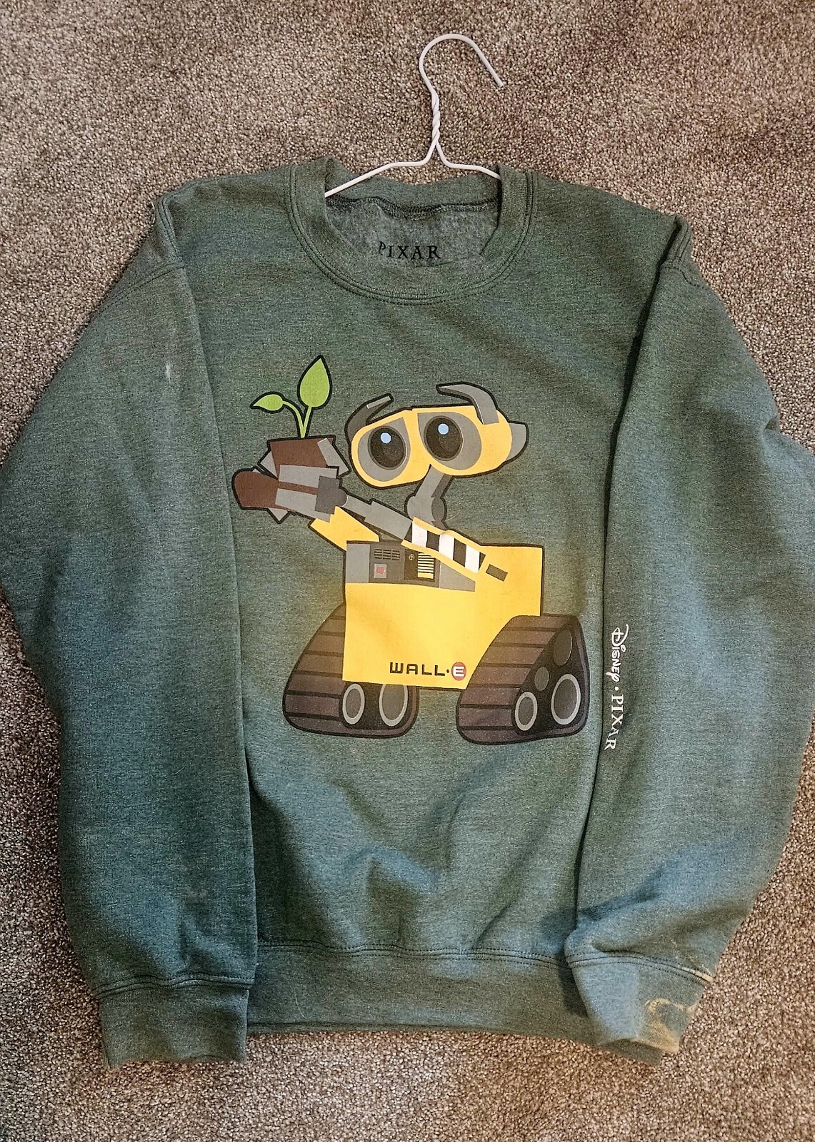 pixar wall-e Sweatshirt Small - Gem