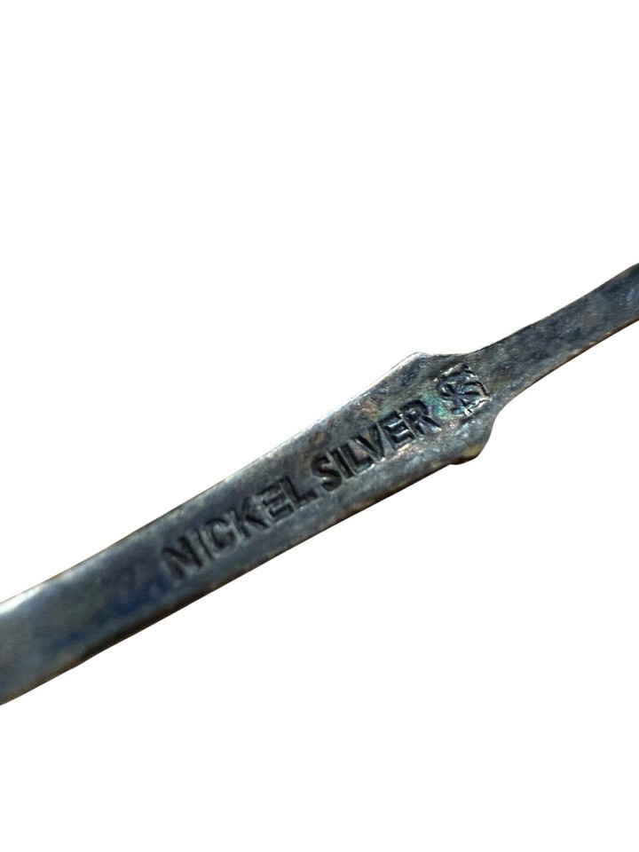 Vtg Tokyo Japan Souvenir Spoon Enamel Shield Crest Tokyo Tower Nickel ...
