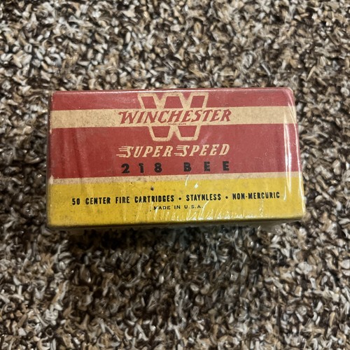 Winchester Super Speed 218 BEE Staynless 46 Grain Hollow Point Empty ...