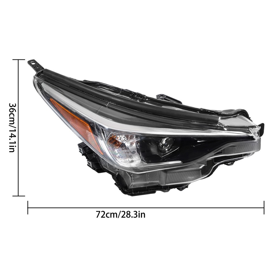 Headlight For Subaru Impreza /Crosstrek 2024 2025 LED w/AFS Passenger ...