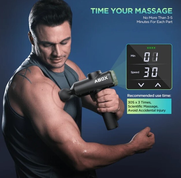 ABOX Hero 1 Deep Tissue Massage Gun 14 mm 30 Speed for sale online | eBay