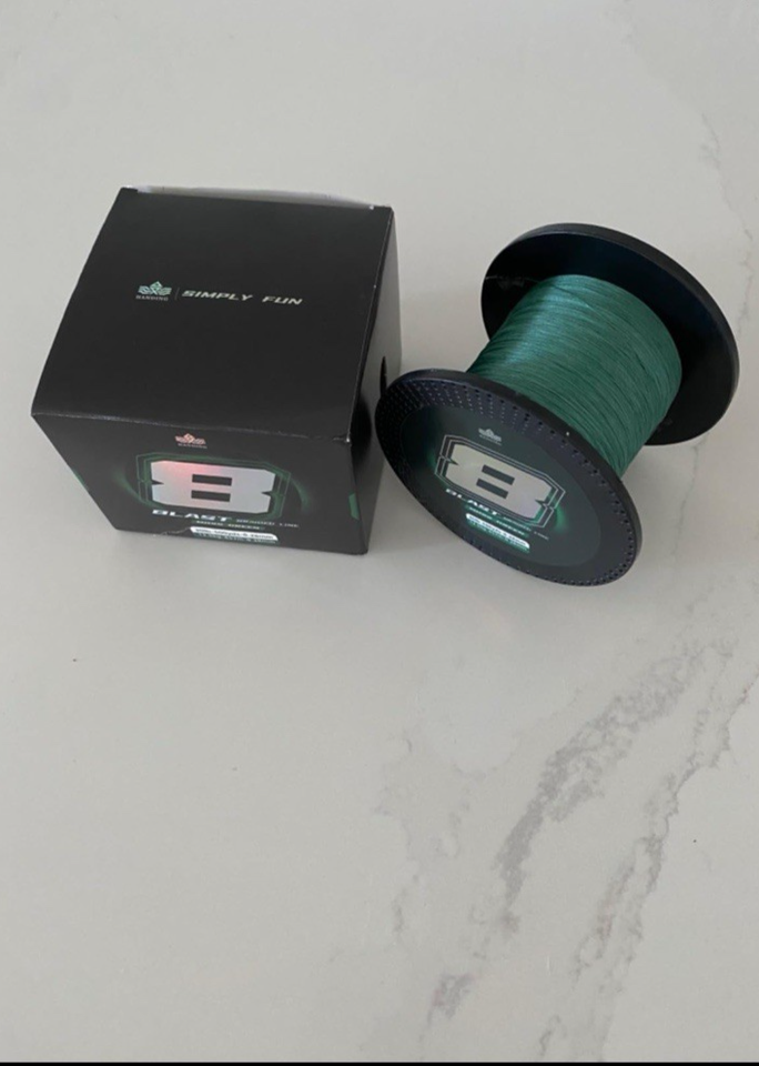 Braided Fishing Line, Ultra-Thin 30LB (300 Yards)-BFS Moss Green 8X | eBay