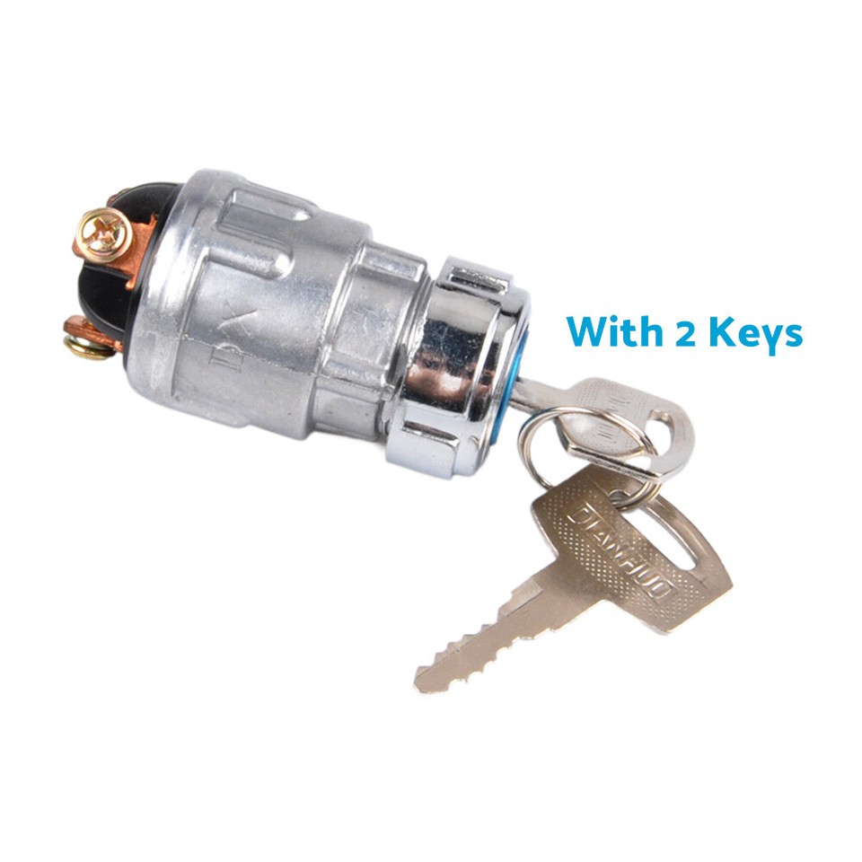3 Position Ignition Start Switch Key Lock Motorcycle Tractor Boat Car ...