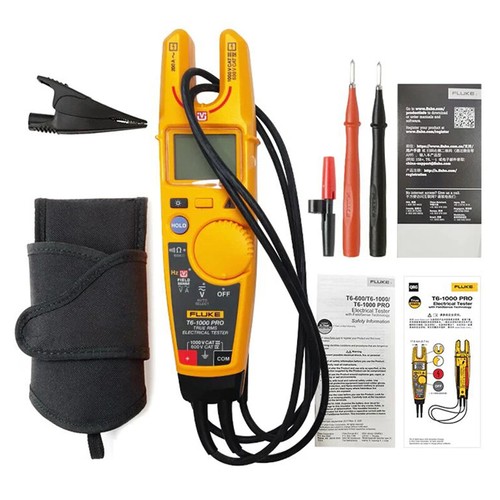 Fluke T6 1000 Pro Electrical Tester Digital Clamp Meter True RMS ...