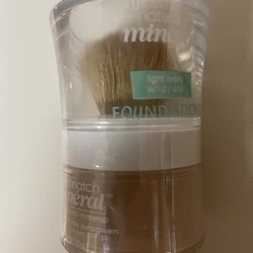 LOreal Paris True Match Mineral Powder Makeup SOFT IVORY N1-2 / 456 ...