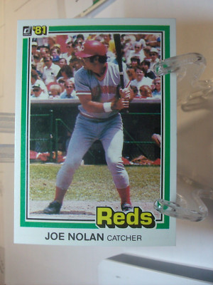 1981 Donruss Baseball Card #302 - Joe Nolan - Cincinnati Reds (98242 ...