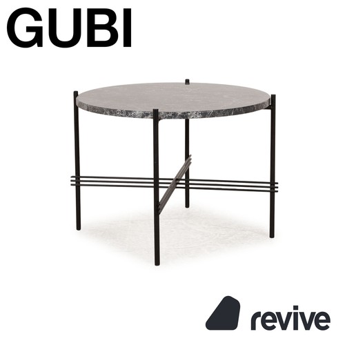 Gubi TS Tavolo Da Caffè Marmo Nero Struttura Nera | eBay