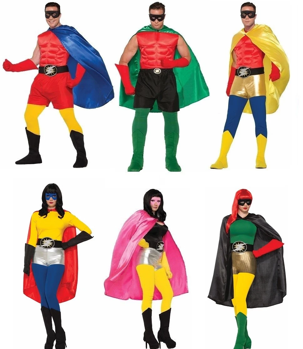 Black Superhero Costumes For Men