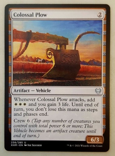 1x Colossal Plow Kaldheim MTG Magic the Gathering NM | eBay